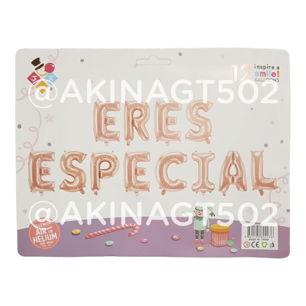 Sets de letras «Eres Especial» – Variedad – Akina