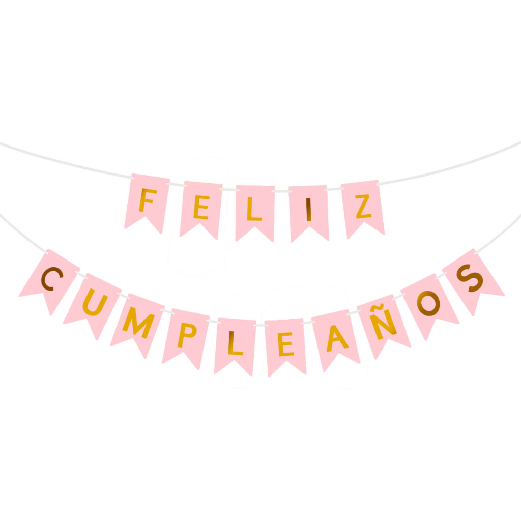 Banderin de cumpleaños – Variedad – Akina