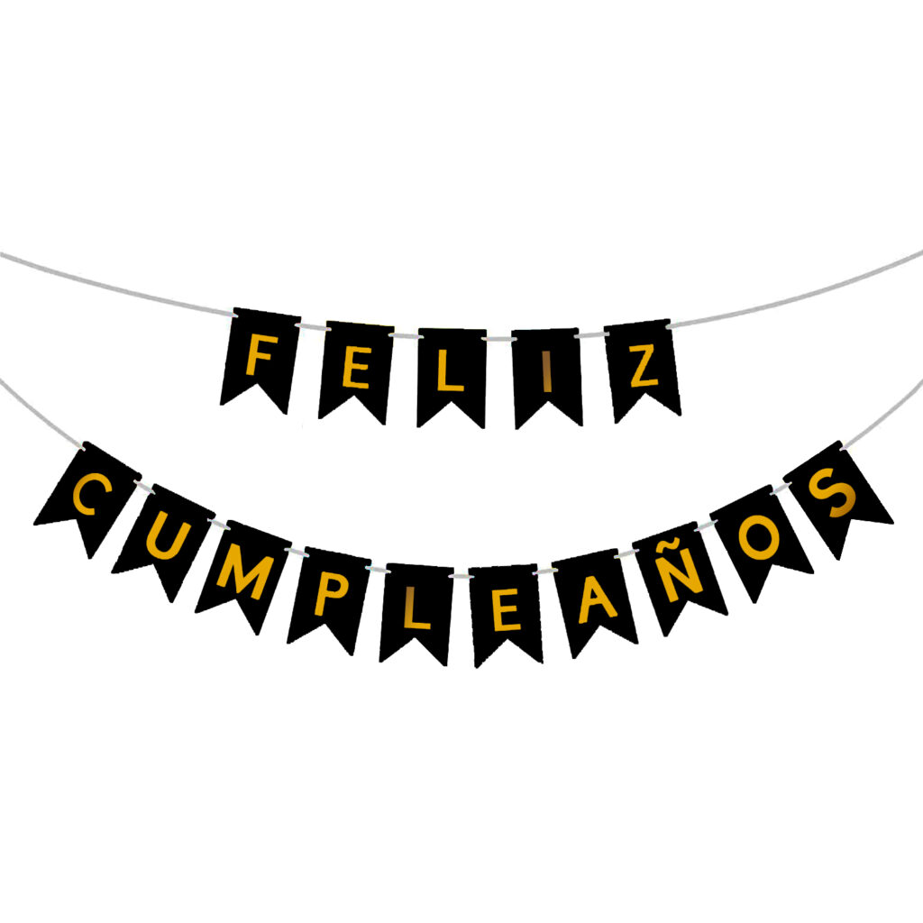 Banderin de cumpleaños – Variedad – Akina