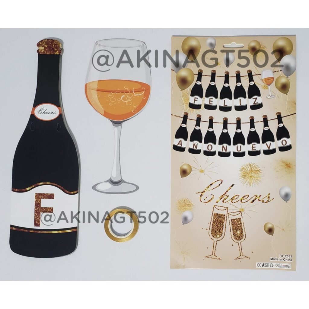 Banderín «Feliz Año Nuevo» – Akina