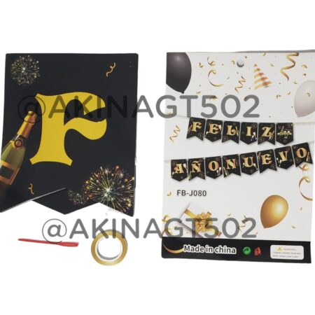 Banderín «Feliz Año Nuevo» – Akina