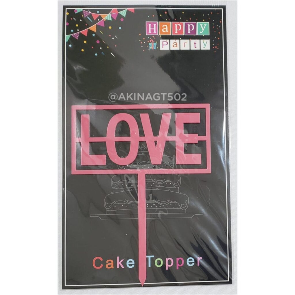 Variedad Cake Topper de Amor – Variedad – Akina