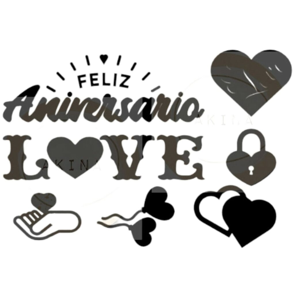 Sticker de amor – Akina