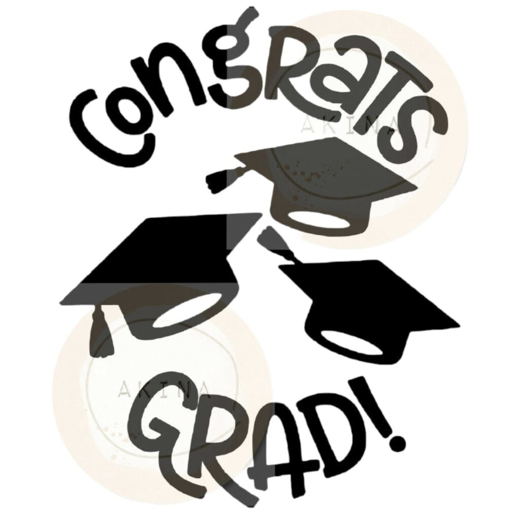Sticker de graduación – Akina