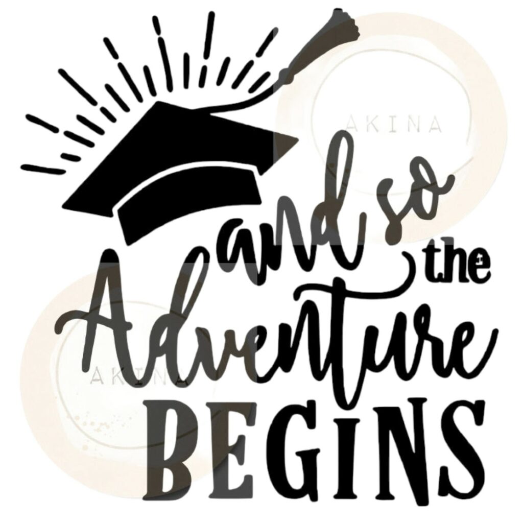 Sticker de graduación – Akina