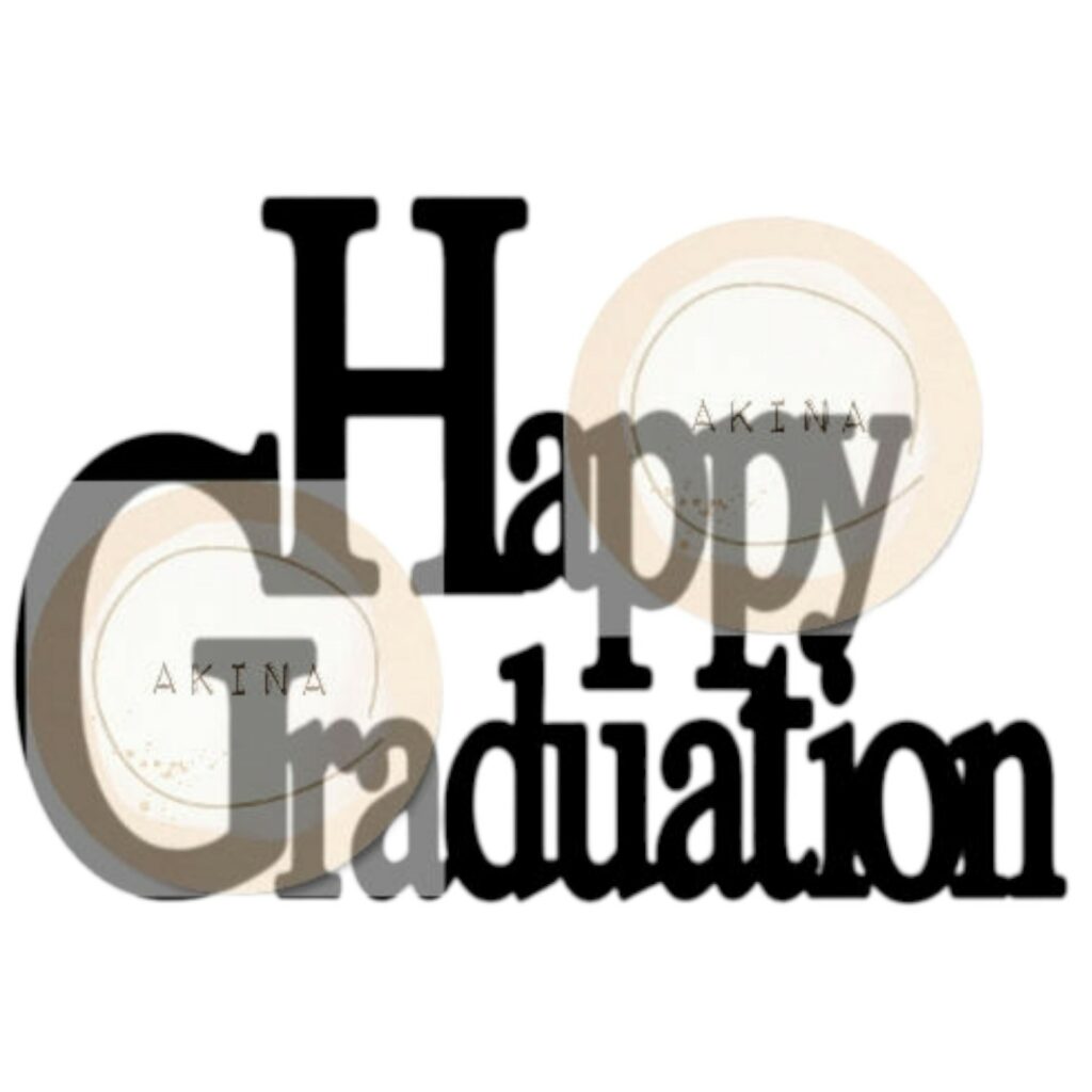 Sticker de graduación – Akina