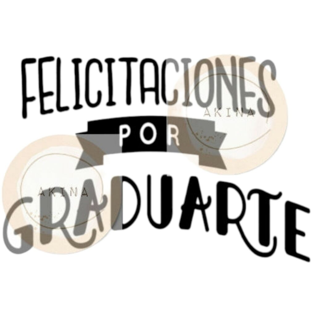 Sticker de graduación – Akina