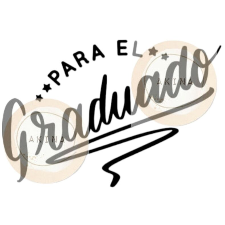 Sticker de graduación – Akina