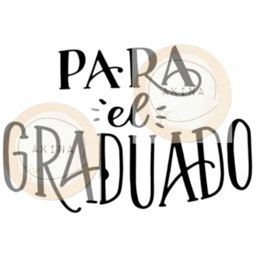 Sticker de graduación – Akina