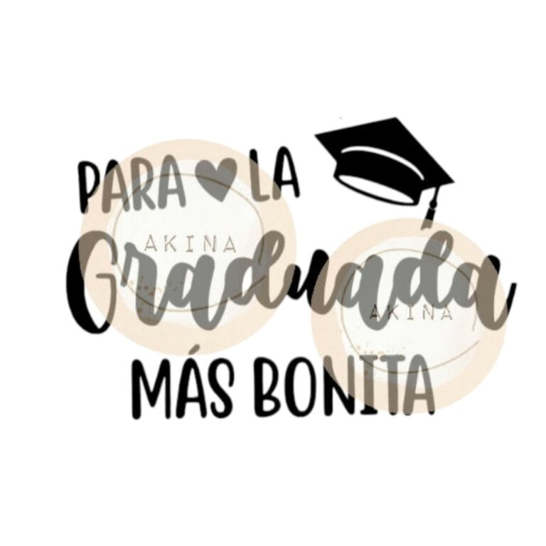 Sticker de graduación – Akina