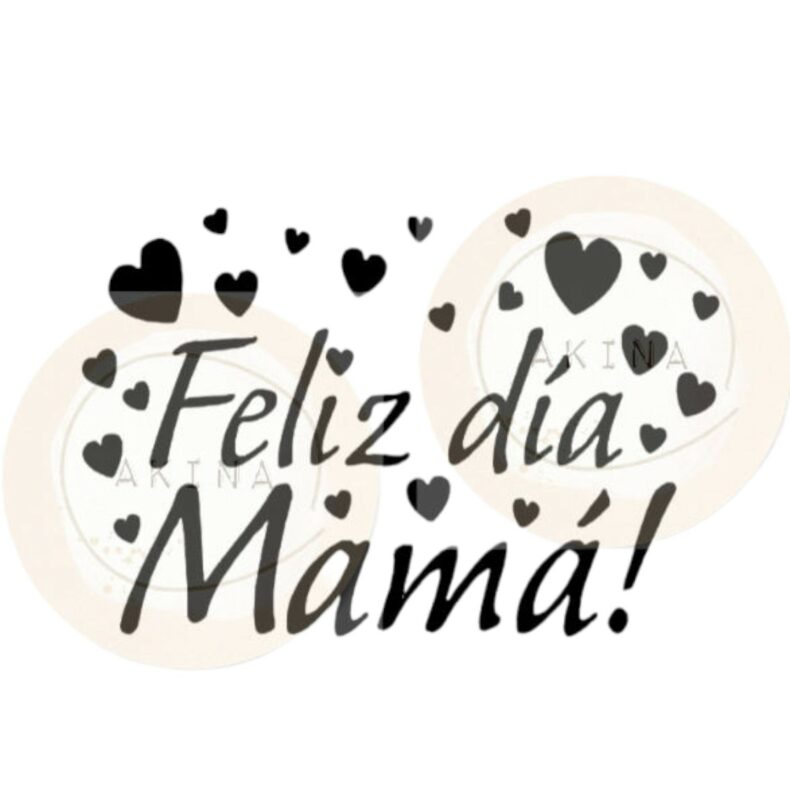 Sticker de mamá – Akina