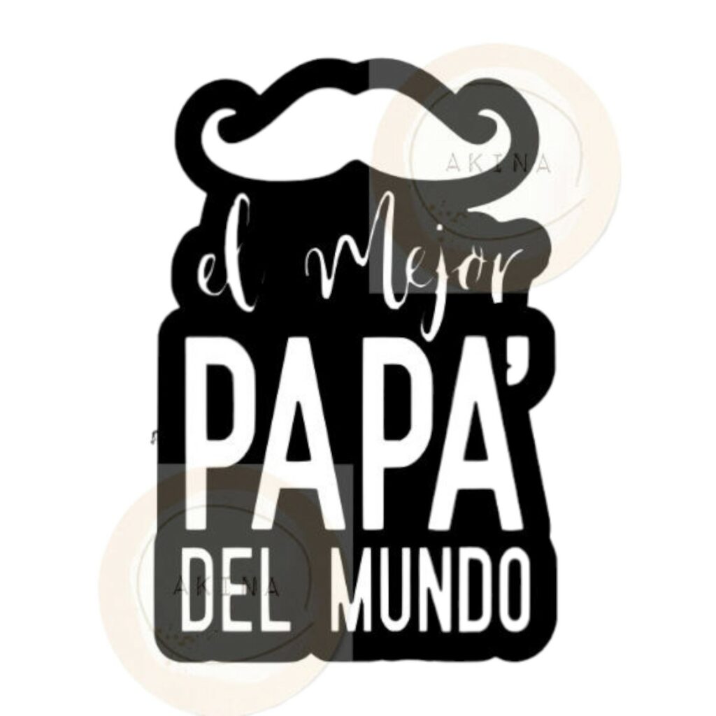Sticker de papá – Akina