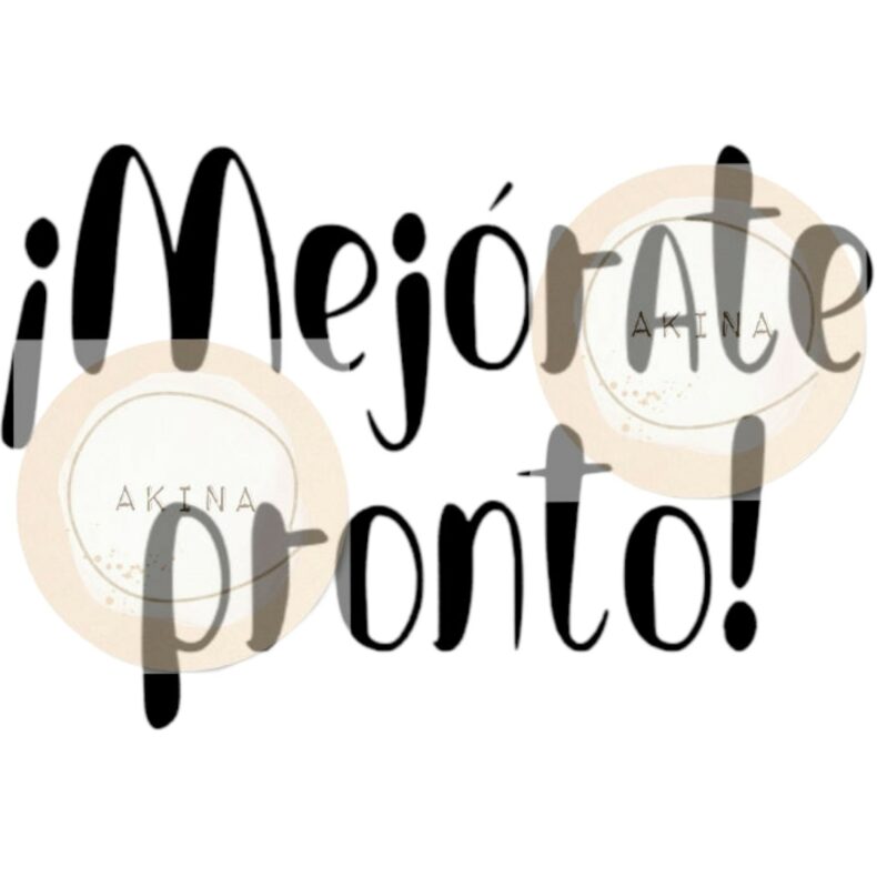 Sticker mejórate pronto – Akina