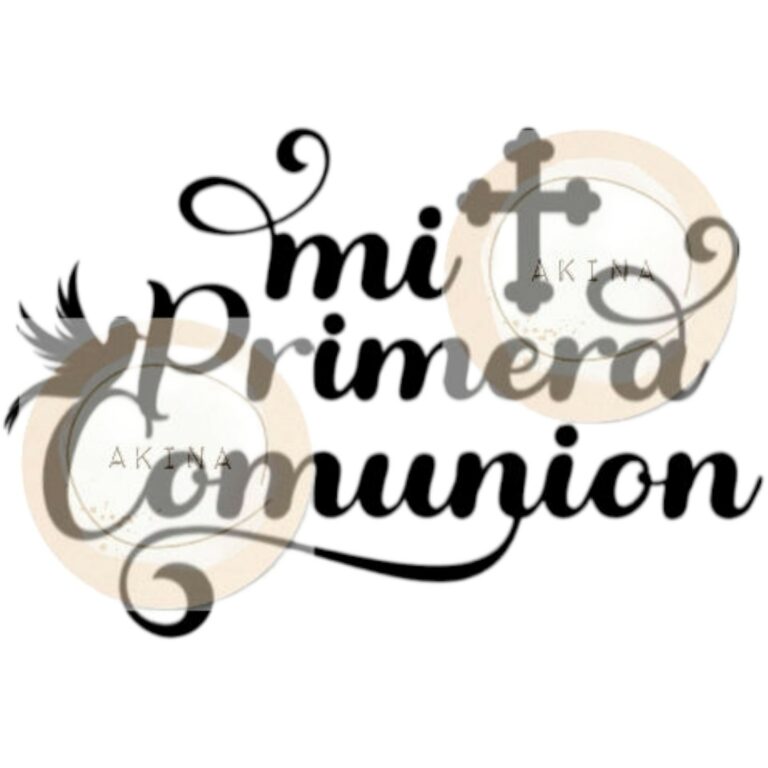 Sticker de comunión – Akina