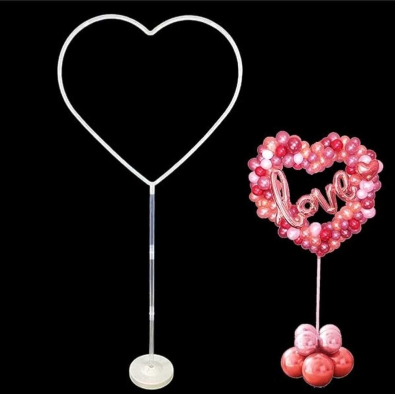 Base en forma de corazón para globos – Akina