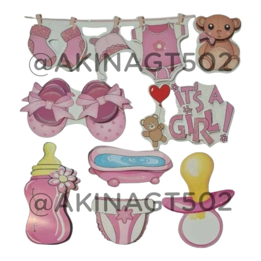 Stickers de bebé para pared – Akina