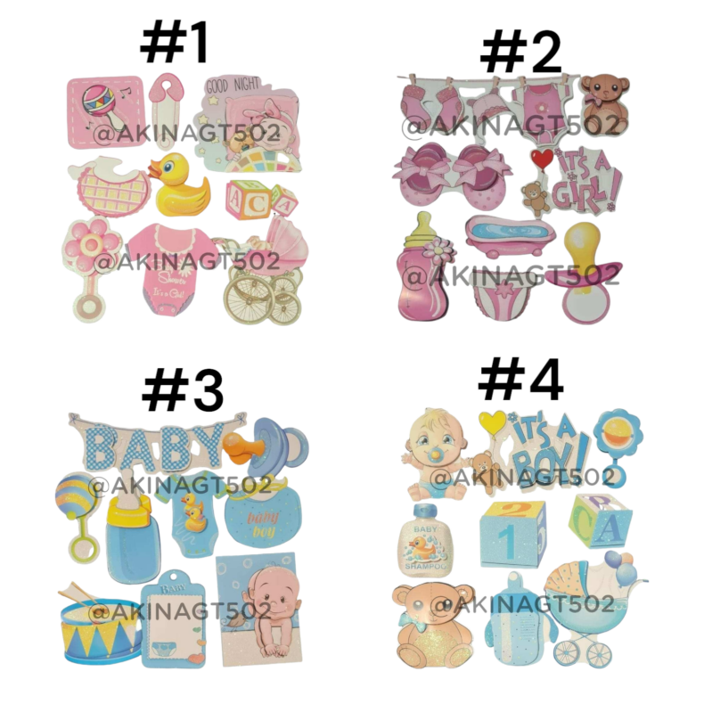 Stickers de bebé para pared – Akina