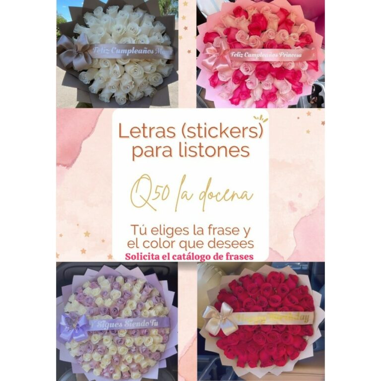 Stickers para Listón Parte 1 – GRAN VARIEDAD – Akina